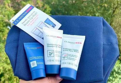Clarins для мужчин: пенка, крем для лица, шампунь