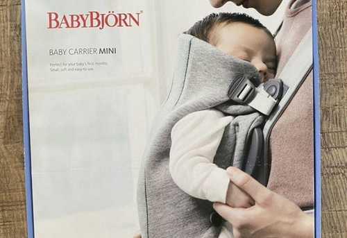 Рюкзак-кенгуру BabyBjorn Mini Cotton