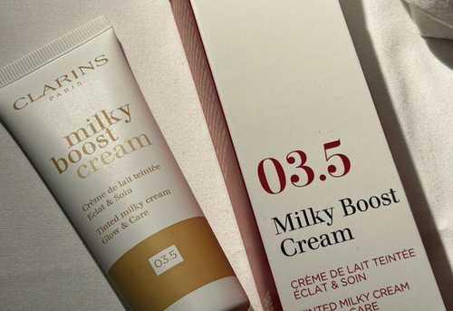 Clarins milky boost cream
