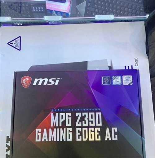 Материнская плата MSI Z390 MPG gaming edge AC