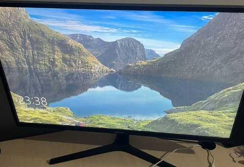 31.5" Монитор Samsung U32J590UQI черный