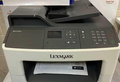 Мфу Lexmark MX310dn, ч/б, A4