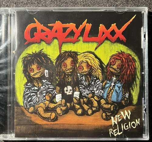 CD (фирм) Crazy Lixx - New Religion 2010/2018