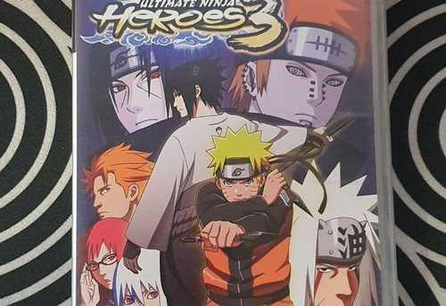 PSP Naruto Ultimate Ninja Heroes 3