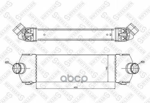 Интеркулер Ford Transit/Tourneo 2.2TDCi/2.4TDC