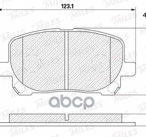 Колодки тормозные toyota avensis verso 2.0 2.0d