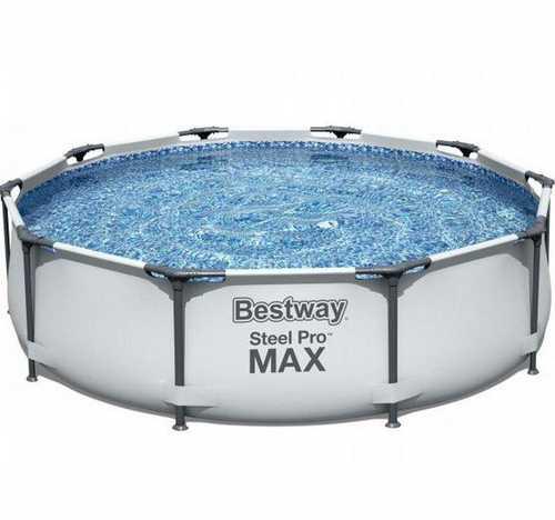 Каркасный бассейн Bestway Steel Pro MAX 56026/56406, 305х76см