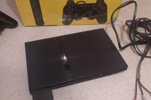 Sony playstation 2 PS2 7000 чипованная с играми