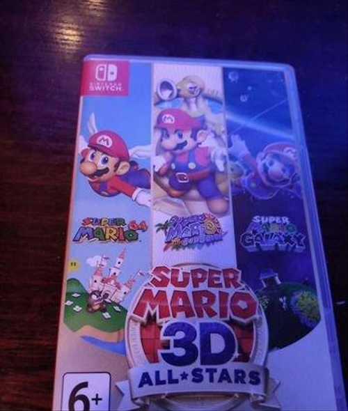 Игра для Nintendo Switch Super Mario 3D All Stars