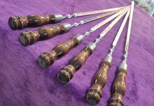 Деревянная ручка шампура