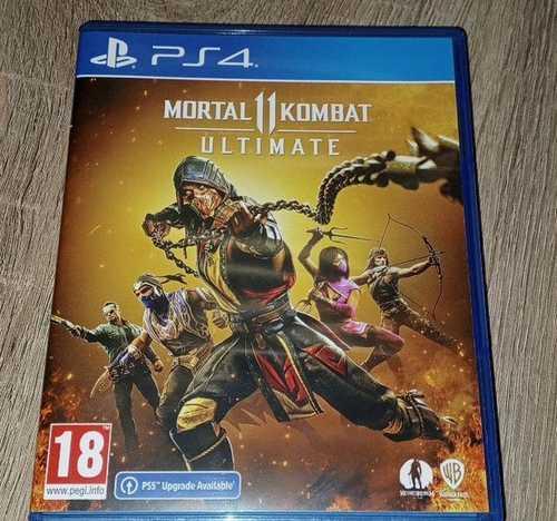 Mortal kombat 11 ultimate ps4 диск