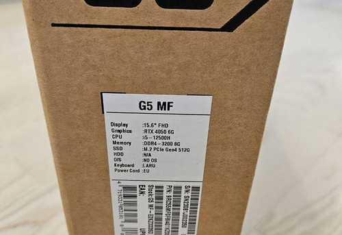 Игровой ноутбук Gigabyte G5 MF RTX 4060/ I5-12500H