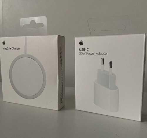 Apple magsafe charger и power adapter 20w