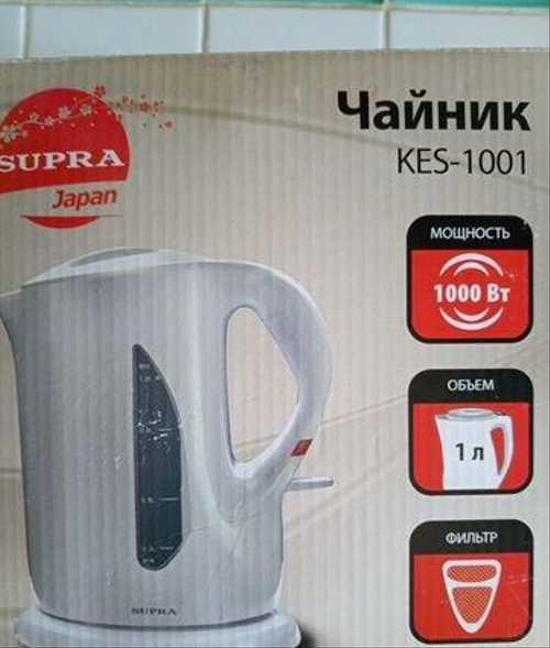 Чайник электрический supra KES