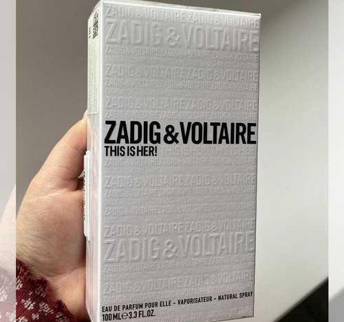 Женские духи Zadig Voltaire This is her,This is us