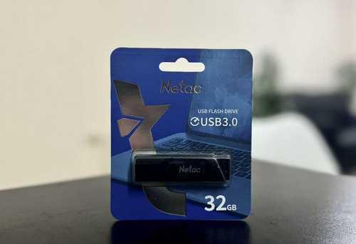 Флеш-накопитель Netac USB 3.0 32гб U336 с защитой