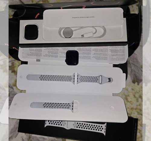 Часы apple watch 7 41 mm nike