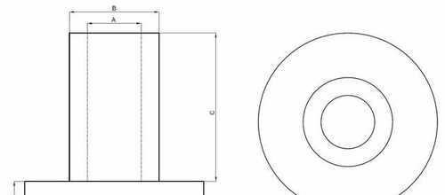 Втулка 80*160*80/100