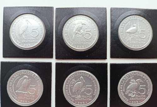 Монеты Бурунди