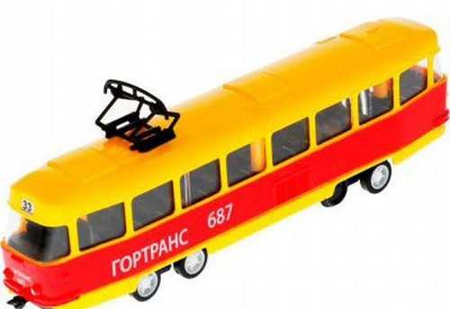 Модель пластик трамвай