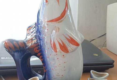 Статуэтки фарфоровые Рыбки