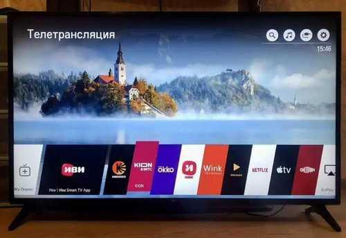 4К. Smart TV - LG 43UK6200pla. HDR Ultra HD. webOS