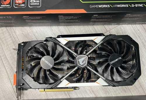 Видеокарта GTX 1080 8GB - aorus