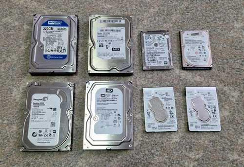 HDD 1TB 500GB 320GB