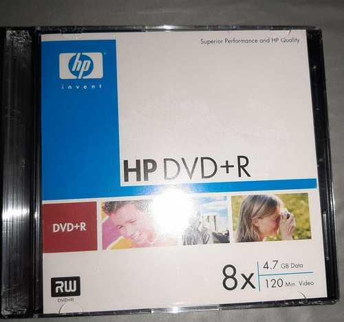 Болванки DVD-R Hullett Packard, Taiwan, 10 шт