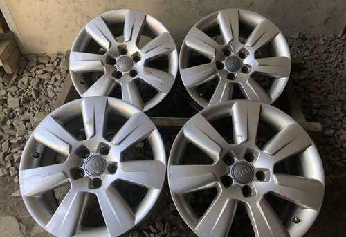 Диски Audi R17 5x112 et38 цо57 разноширокие