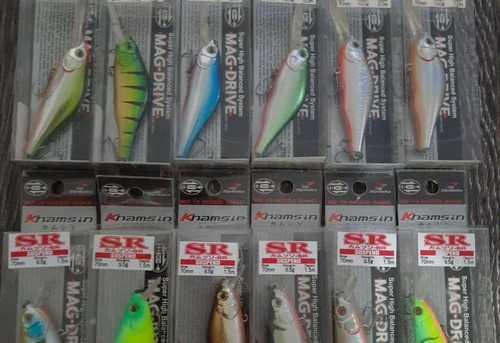 Воблер ZipBaits khamsin 70 SR,DR комплект