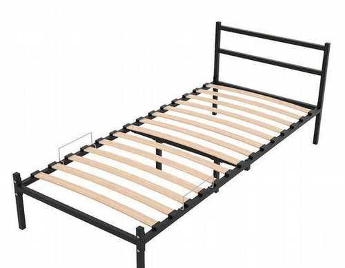 Кровать металлическая Аметист (9002000) (RAL 9005