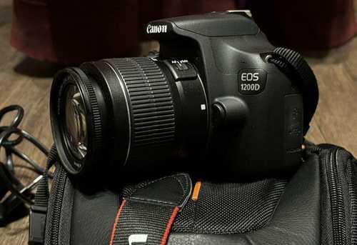 Зеркальный фотоаппарат Canon 1200D комплект