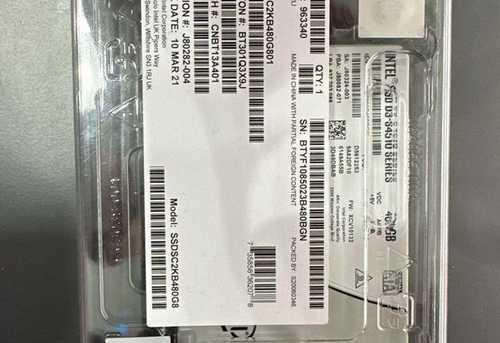SSD накопитель intel DC D3-s4510