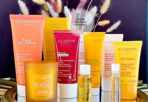 Clarins подарочный набор Арома уход + свеча