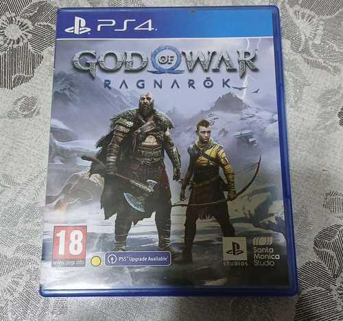 Игры на ps4 God of war рагнарек