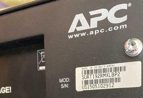 APC Battary Pack surt192rmxlbp2 + apcrbc140