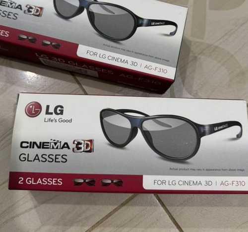 3D очки LG, новые, осталась одна упаковка