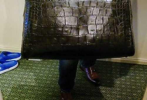 Огромная сумка оригинал Castangia аллигатор новая