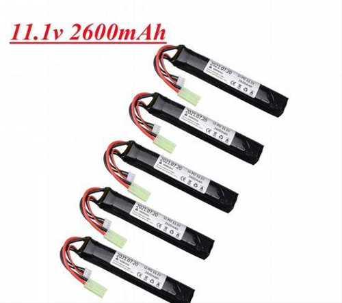 Аккумуляторы 2 шт Lipo 11,1 В, 1500 мАh