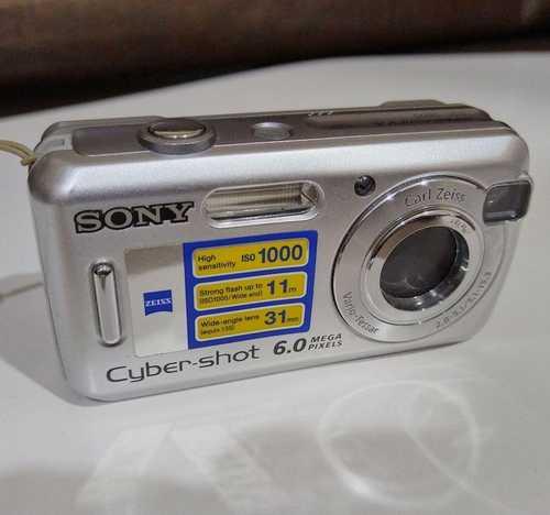 Цифровой фотоаппарат sony cyber shot DSC-S600