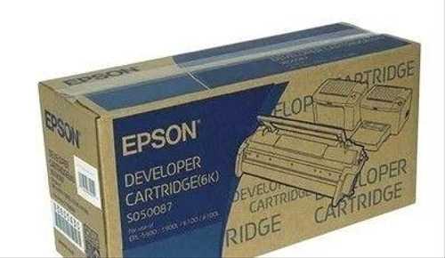 Картридж Epson C13S050087 Black