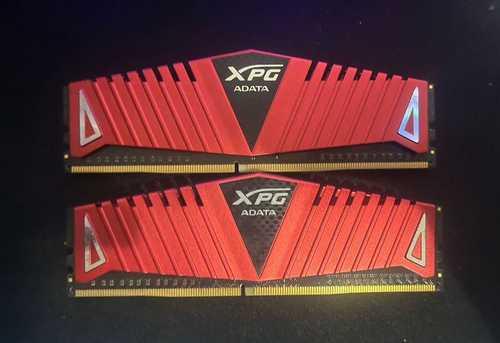 Оперативная память ddr4 Adata xpg 8gb 4x2