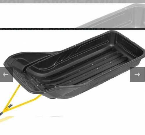 Сани- волокуши С-6luxe с обвязкой и отбойником
