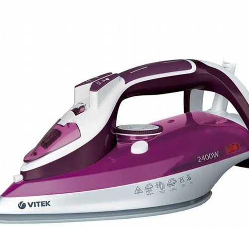 Утюг vitek VT-1246, фиолетовый/белый