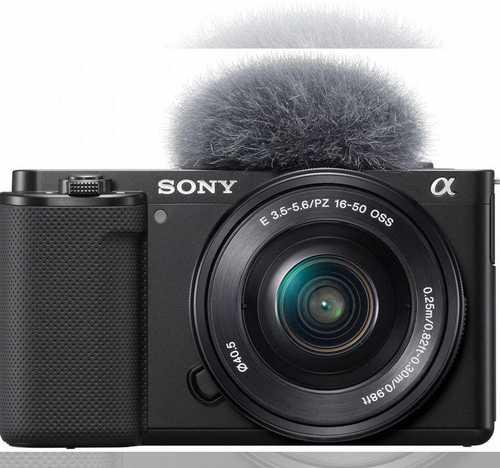 Цифровая камера Sony ZV-E10 kit 16-50 (чёрный)