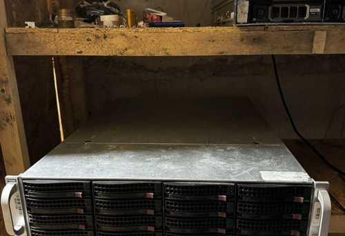 Сервер SuperMicro X9DRD-7LN4F 24hdd