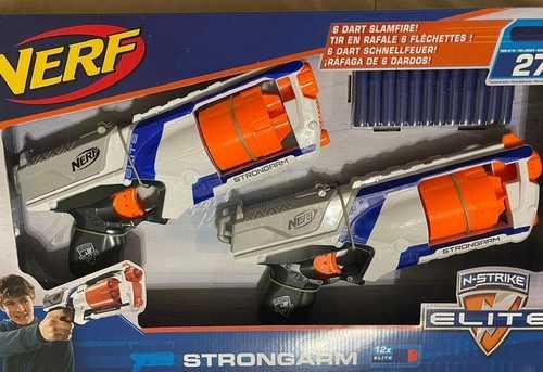 Nerf Стронгарм 2 бластера+12стрел B8995EU4