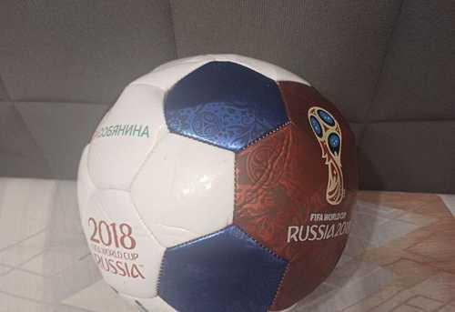 Сувенирный футбольный мяч с чм 2018г
