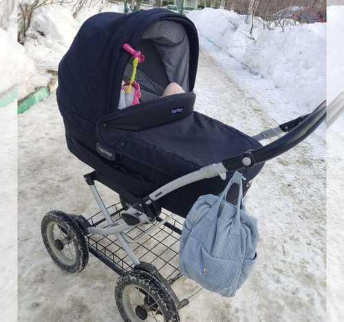 Коляска люлька peg perego